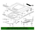 2015-2019 GM Emblem (Replaces Part Number 23453068) 84690480 GM ...