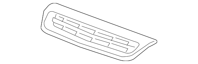 2017-2019 GM Black Hood Ornamentation Vent 84240941 | GMPartsDirect.com