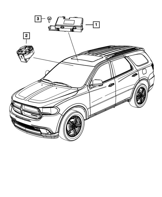 2011-2013 Mopar Rain Sensor Module 5026859AC | Mopar eStore