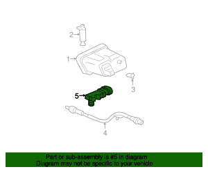 1990-2009 GM Manifold Absolute Pressure Sensor 19418807 | QuirkParts