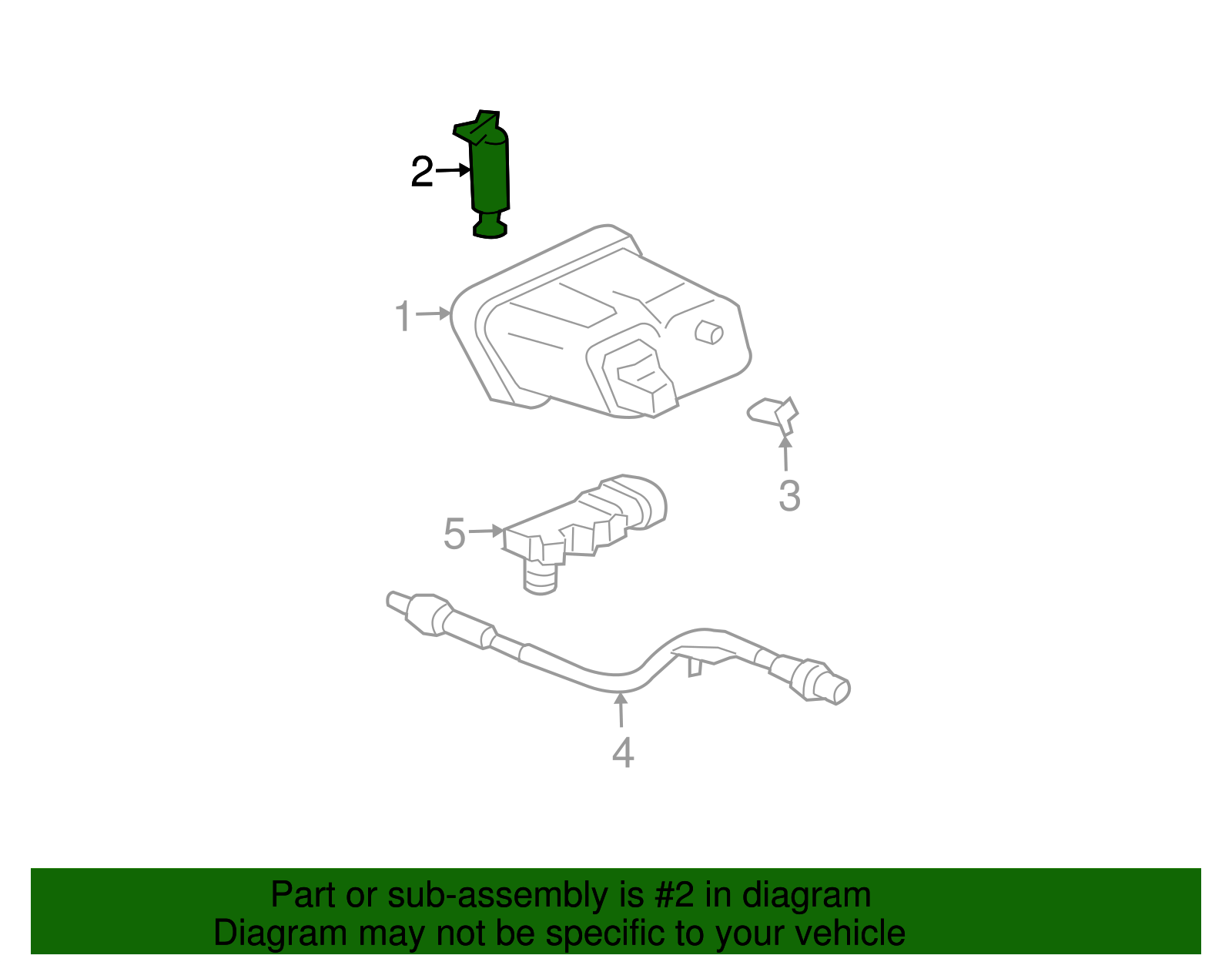 2004-2021 GM Vapor Canister Purge Valve 12597567 | NewAutoParts.com