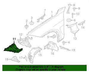 51-65-7-337-631 - Front Reinforced - 2015-2019 BMW X6 | Wholesale BMW