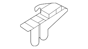 60739-T20-A10ZZ - 2022-2025 Honda Civic - Rail Extension | Genuine ...