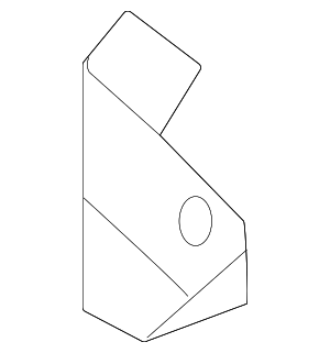 60641-T20-A00ZZ - 2022-2025 Honda Civic - Upper Rail Support Bracket | Genuine Honda Parts