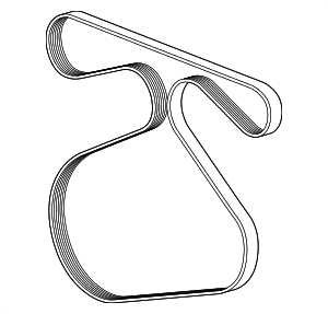 12666589 - V-Ribbed Serpentine Belt - 2019-2023 GM | Findlay Part