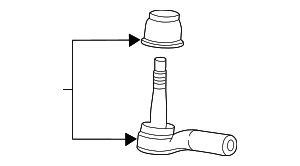 2020-2021 GM Outer Tie Rod 84467789 | TascaParts.com