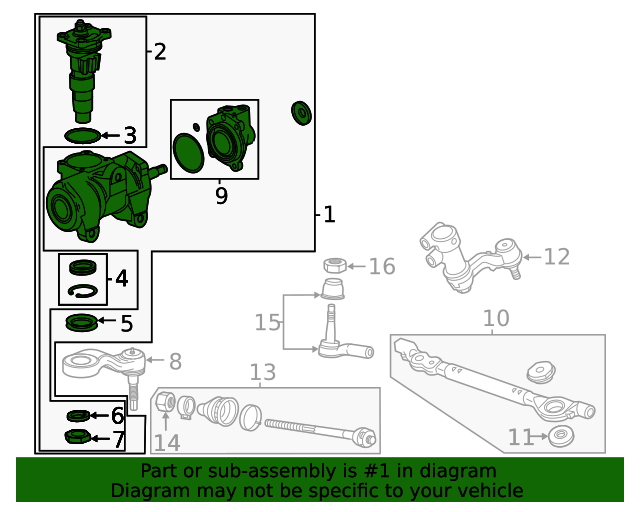 2020-2023 GM Gear Assembly 86802094 | GMPartsDirect.com