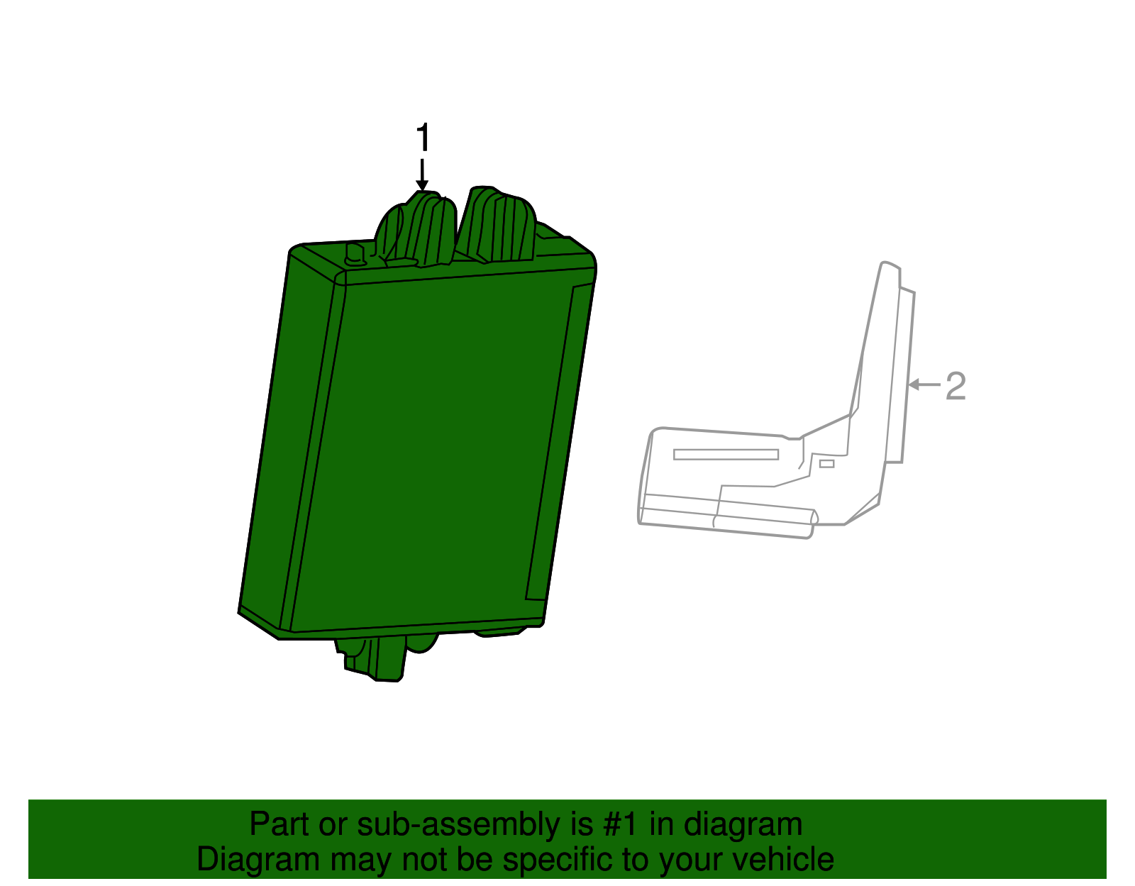 2018-2019 Toyota C-HR Module 89784-F4010 | Toyota Parts Center