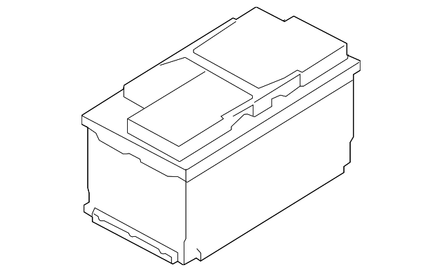 2013-2024 Ford Vehicle Battery BAGM-48H6-760 | OEM Parts Online