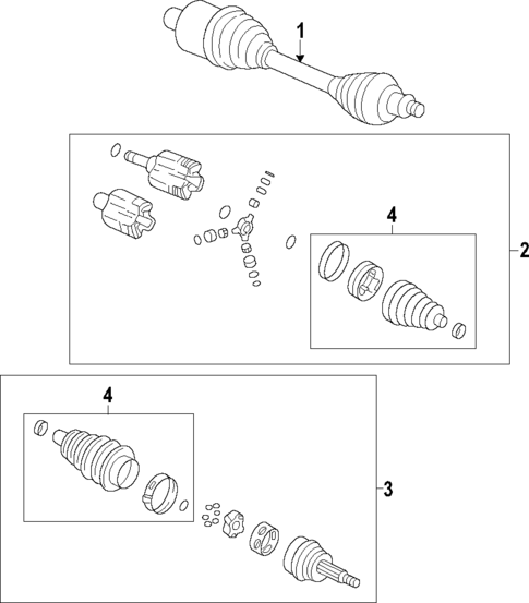 Axle Shafts & Joints for 2010 Buick LaCrosse | GMPartsDirect.com