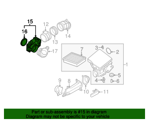 Genuine BMW 13-54-7-502-444 | Throttle Body | FREE Shipping on Most ...