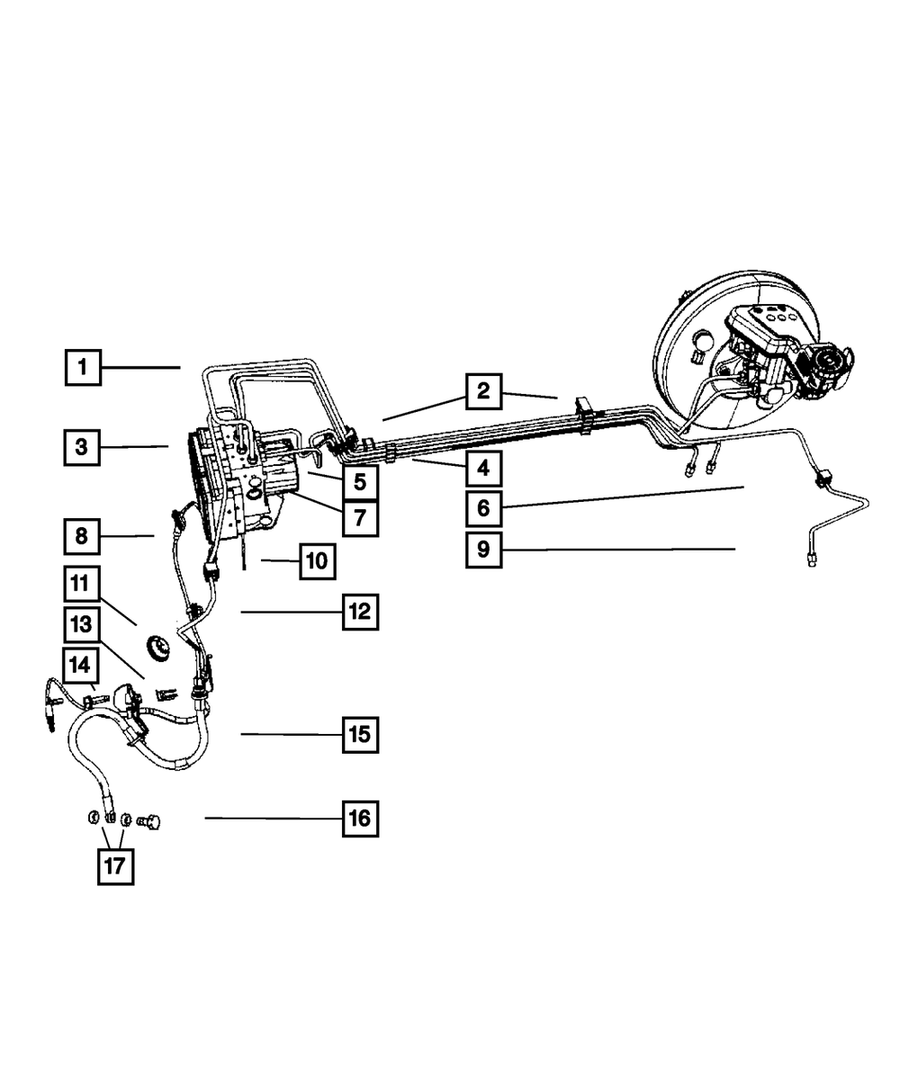 68089567AC - Anti-Lock Brake System Module 2011-2013 Mopar | Mopar ...