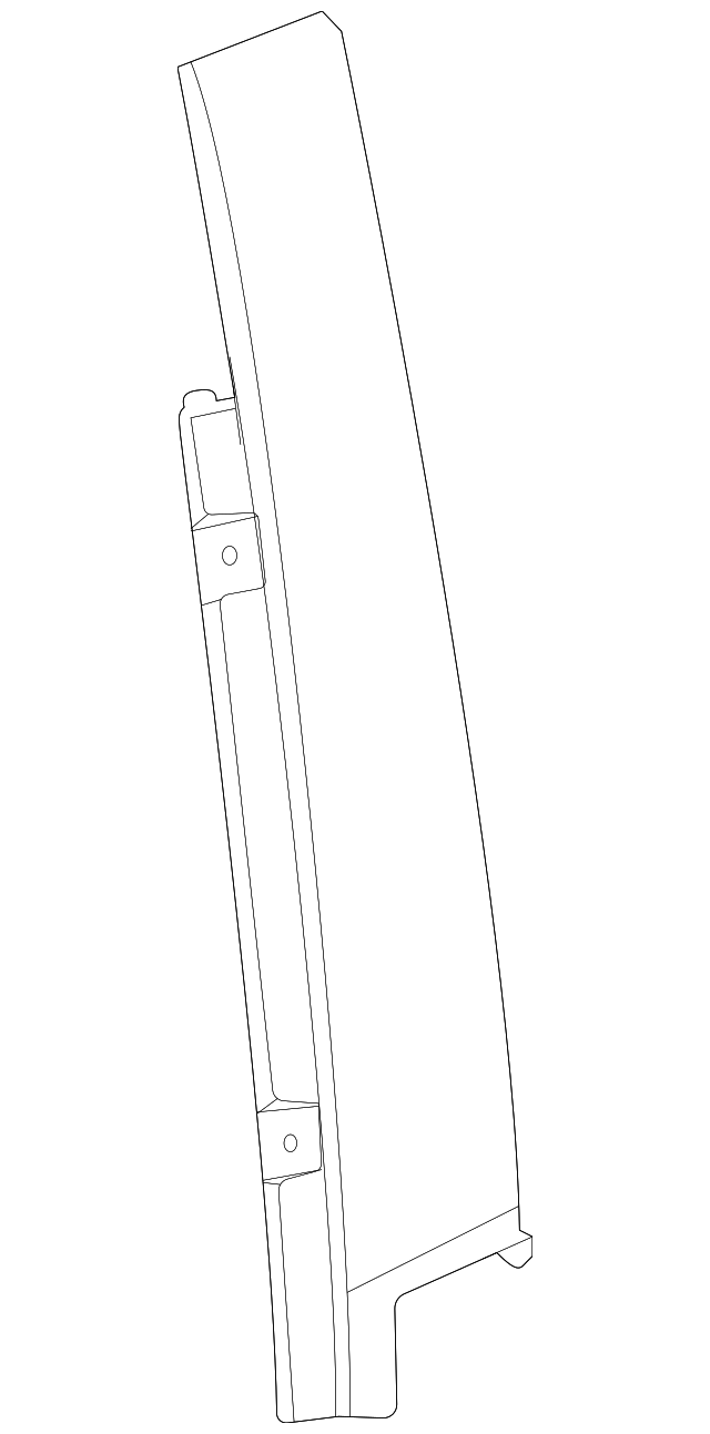 2020-2022 Buick Encore GX Front Driver Side Door Window Frame Rear ...