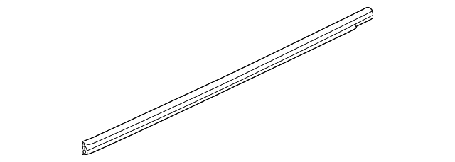 42664800 - Front Driver Side Door Window Belt Reveal Molding 2020-2024 ...