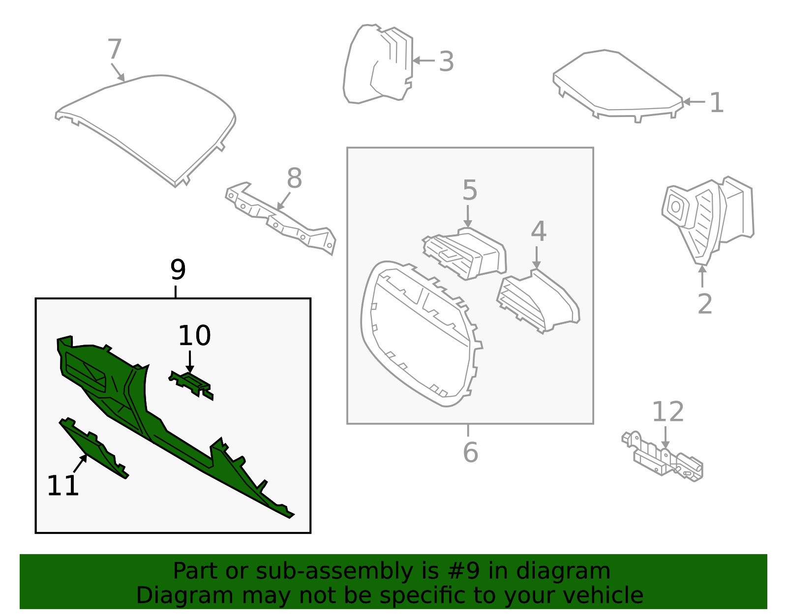 84750-K0AC0WK - Lower Trim 2023-2024 Kia Soul | Kia.Parts