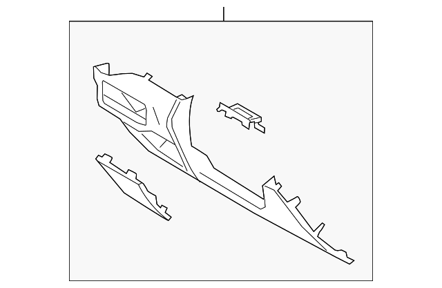 84750-K0AC0WK - Lower Trim 2023-2024 Kia Soul | Kia.Parts