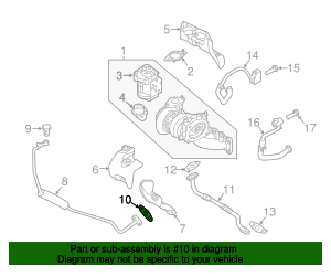 2011-2024 Hyundai Oil Feed Tube Gasket 28246-2G400 | OEM Parts Online