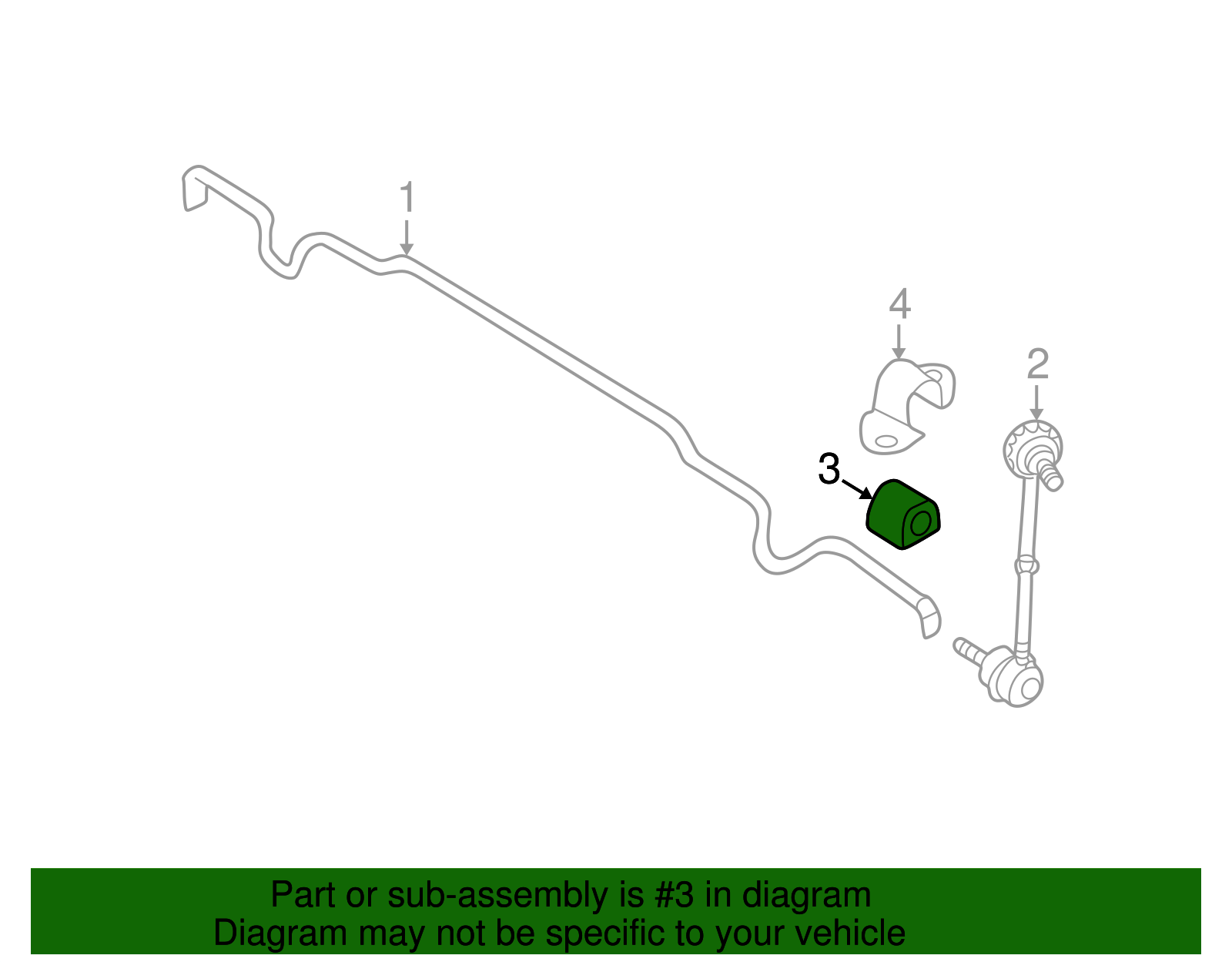2003-2007 Nissan Murano Bushings 54613-CA00A | Nissan Parts ...