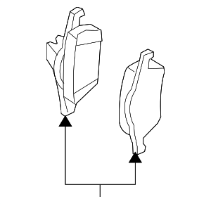 2004-2011 Volvo Front Pads 32373149 | TascaParts.com