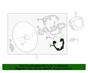 2015-2024 GM Steering Wheel Horn Contact 84433483 GM | GMPartsDirect.com