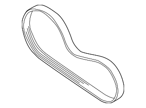 2006-2014 Volkswagen Serpentine Belt 07K-145-933-G | OEM Parts Online