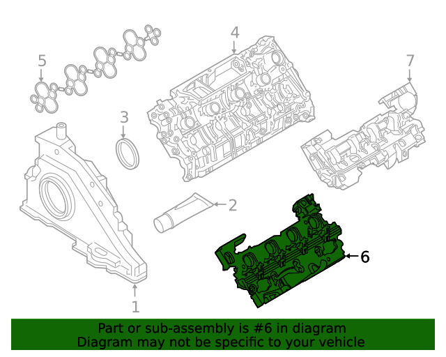 2017-2023 Porsche Panamera Lower Insulator 9A7-133-876-01 | Porsche Marin