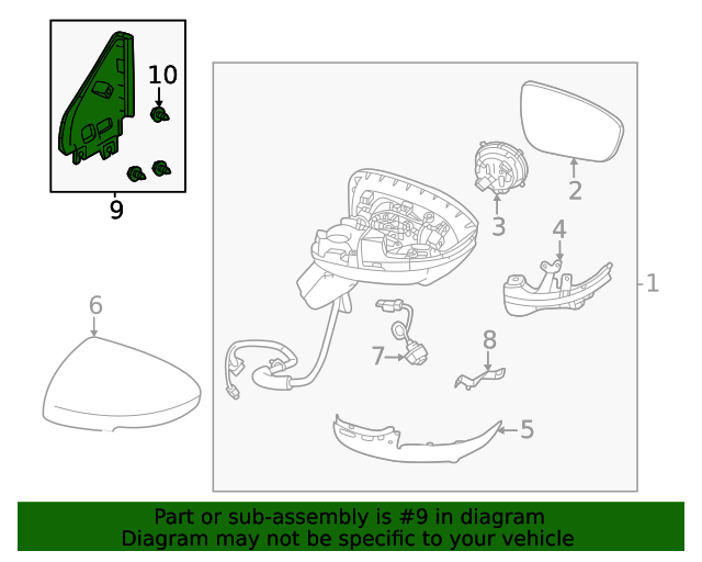 80292-6RA0A - Inner Cover - 2021-2023 Nissan Rogue | Nissan OEM Parts ...