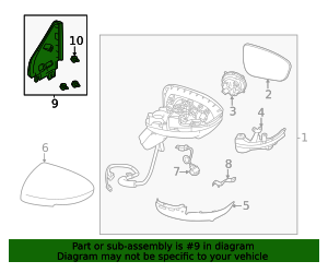 80292-6RA0A - Inner Cover - 2021-2023 Nissan Rogue | Nissan OEM Parts ...