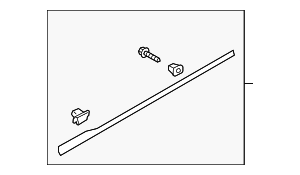 87712-J6000 - Body Side Molding 2019-2020 Kia K900 | Kia.Parts Store
