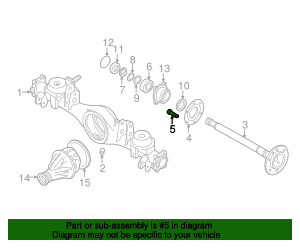 1996-2004 Nissan Pathfinder Axle Shaft Bolt 40222-A0800 | OEM Parts Online