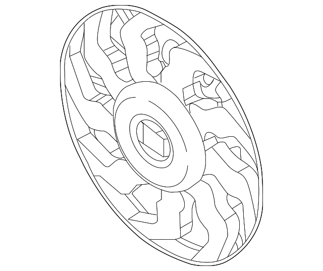 2016-2023 Mazda MX-5 Miata Fan Blade P51N-15-140 | RealMazdaParts.com