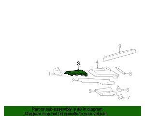 906-830-08-23 - Center Duct 2010-2018 Mercedes-Benz | Mercedes-Benz USA ...