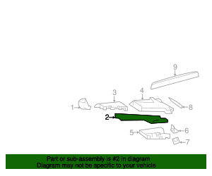 906-684-05-37 - Front Duct 2010-2021 Mercedes-Benz | Mercedes-Benz USA ...