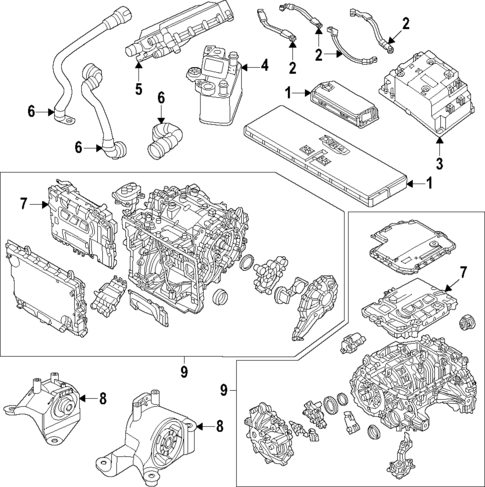 Traction Motor Components for 2024 BMW iX | OEM Parts Online