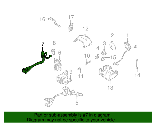1990-2002 GM Ignition Switch 26075995 | Auto Parts Express