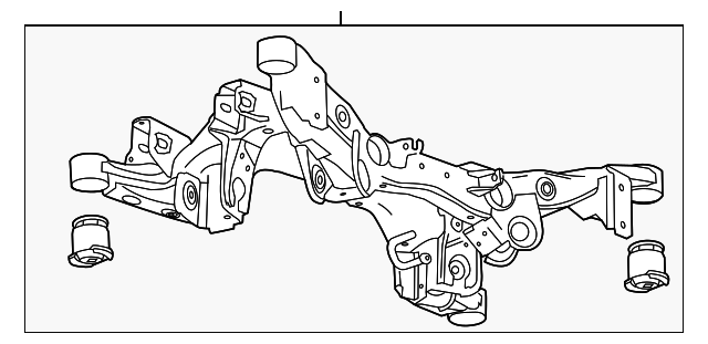 2013-2019 Cadillac XTS Rear Suspension Cradle 22934603 | OEM Parts Online