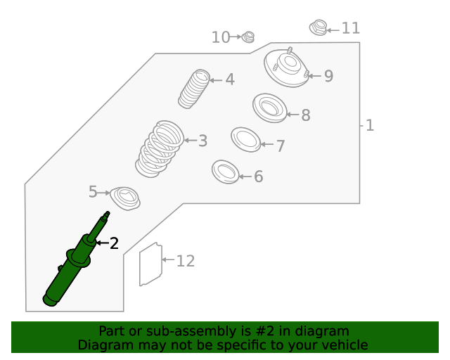 2016-2023 Porsche Shock 981-343-045-81 | OEM Parts Online