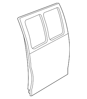 1996-2024 GM Rear Passenger Side Door 22939491 GM | GMPartsDirect.com