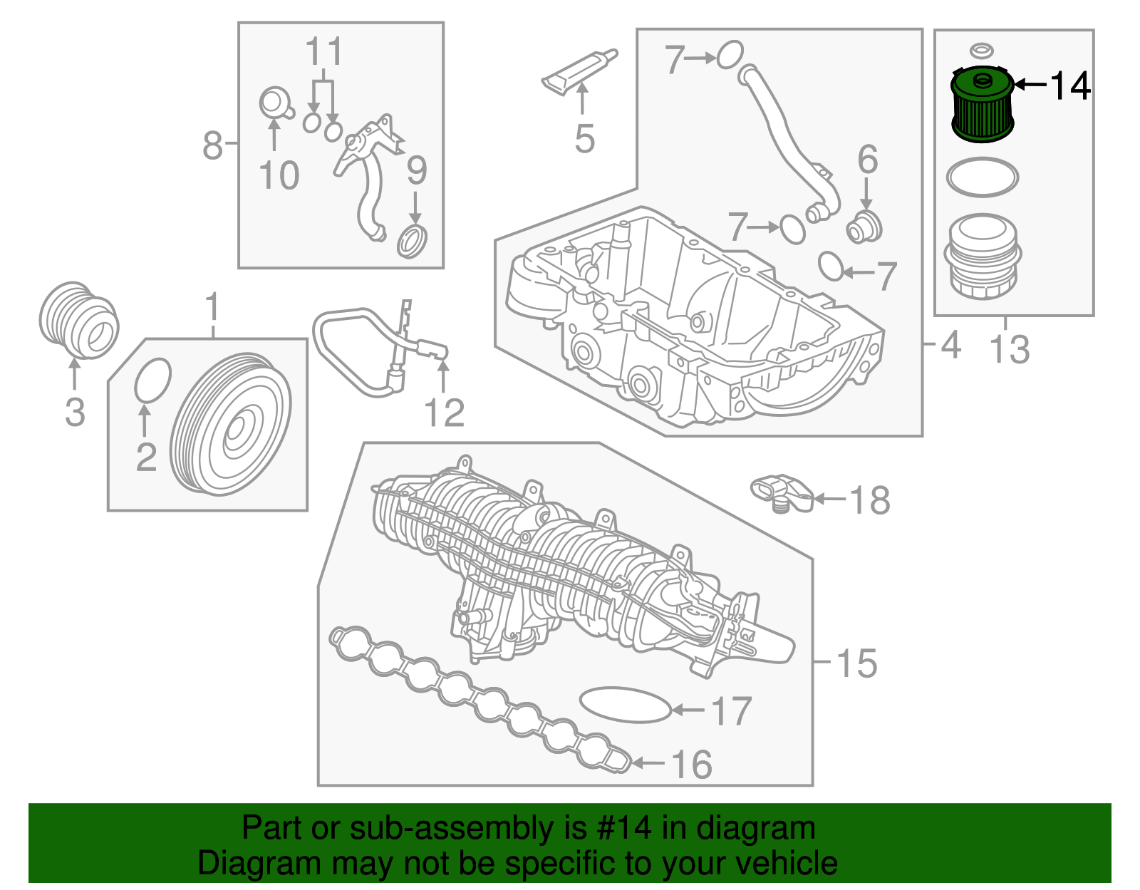 32257032 - High-Quality Engine Oil Filter Element for 2018-2025 Volvo ...