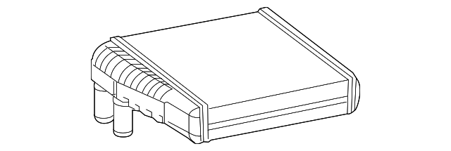 2016-2023 Mercedes-Benz Metris Heater Core 000-830-64-01 | World ...
