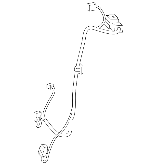 000-820-16-03 - HVAC System Wiring Harness 2016-2023 Mercedes-Benz ...