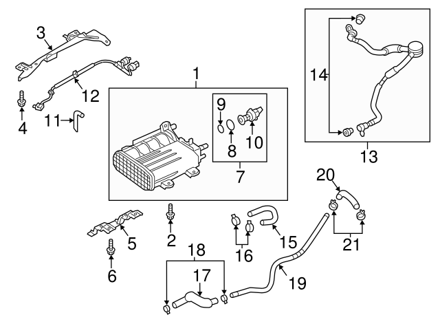 2013-2020 Mazda CX-5 Vent Pipe KD35-42-561 | TascaParts.com
