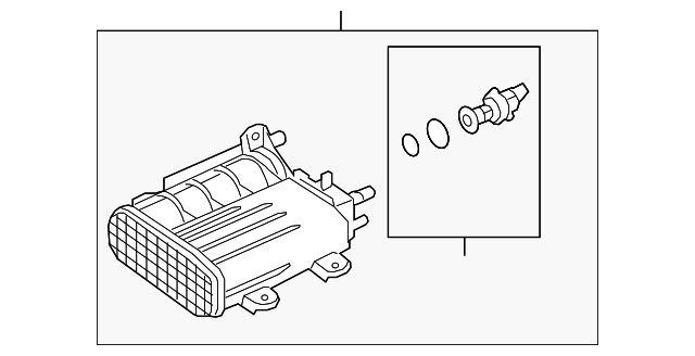 PYFA-13-96ZA - Vapor Canister - 2017-2024 Mazda | Mazda Swag