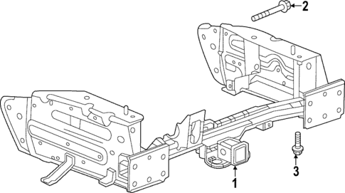 Bumper & Components - Rear for 2025 GMC Hummer EV Pickup ...