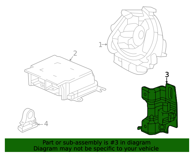 2022-2024 Honda Civic Air Bag Impact Sensor 77930-T20-B12 | AutoNation ...