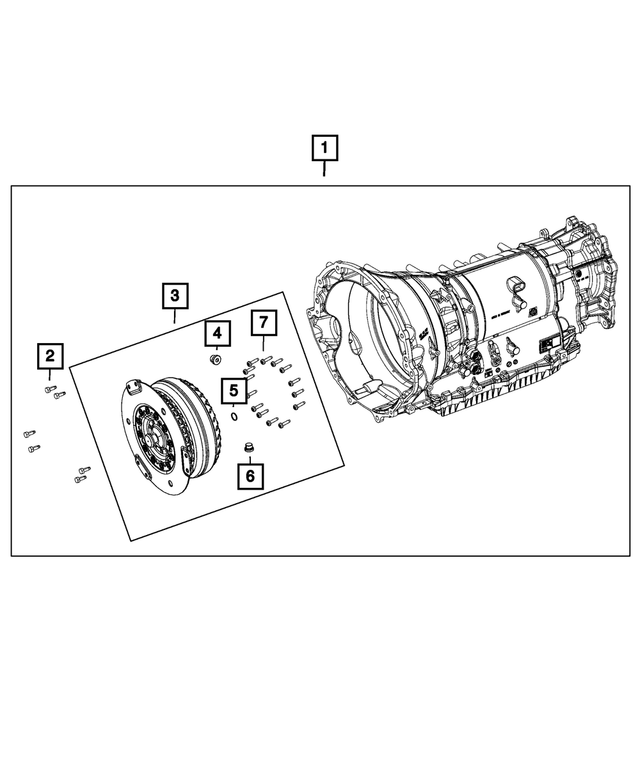 2018-2021 Mopar With Torque Converter Transmission, Remanufactured ...