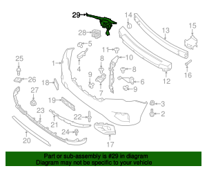 2017-2020 Nissan Pathfinder Mount Bracket 28452-6KA1A | TascaParts.com