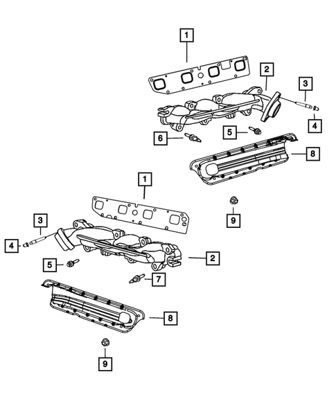 Manifolds and Vacuum Fittings for 2017 Dodge Challenger | Mopar Estores