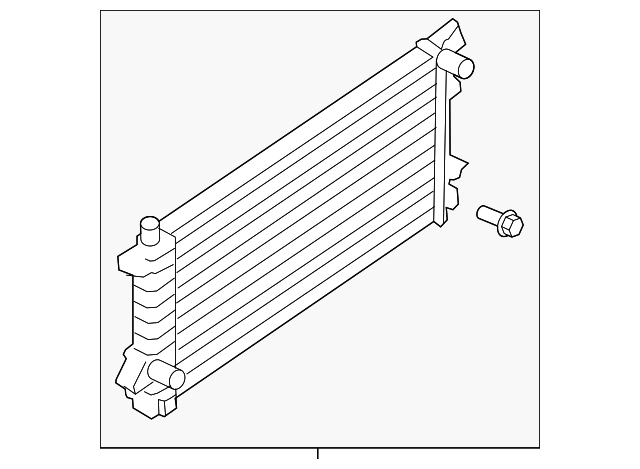 Genuine OEM Ford Part - Radiator CL1Z-8005-A | Genuine OEM Ford Parts ...