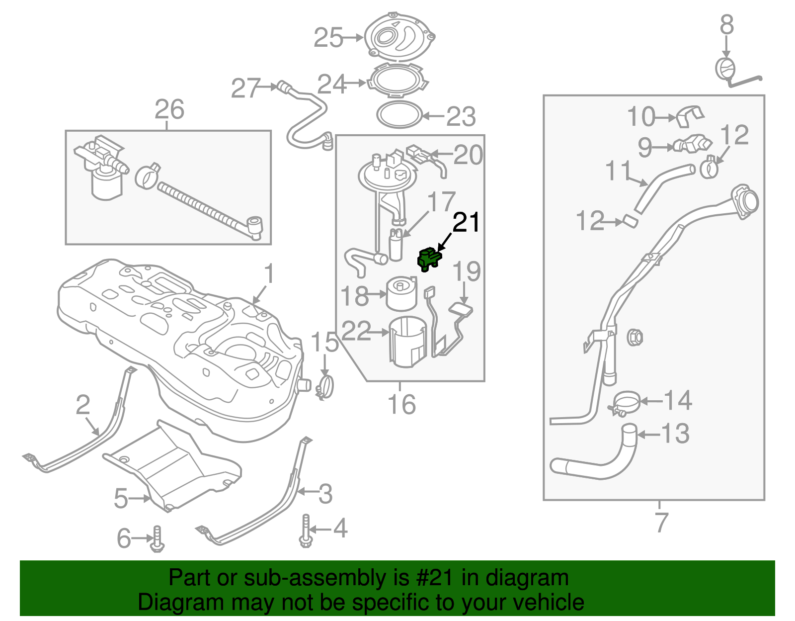 35301-2P000 - Pressure Reg 2011-2023 Kia | Kia.Parts Store
